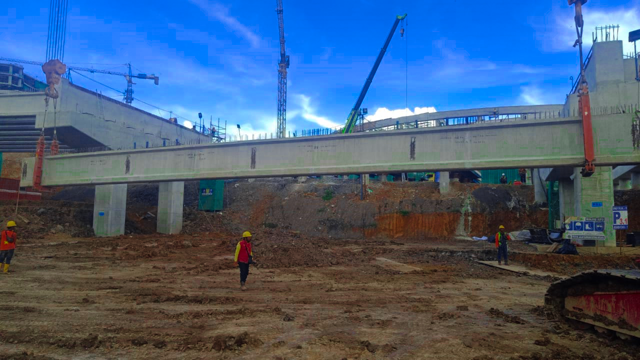 Peran PT Adhimix PCI Indonesia dalam Proyek Jalan Elevated Kantor ...